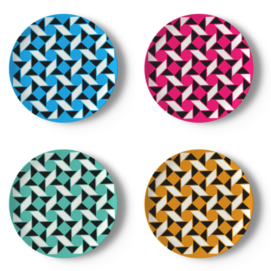 bb. Dinner Plate Set | Diamond Back – bb.FONTS